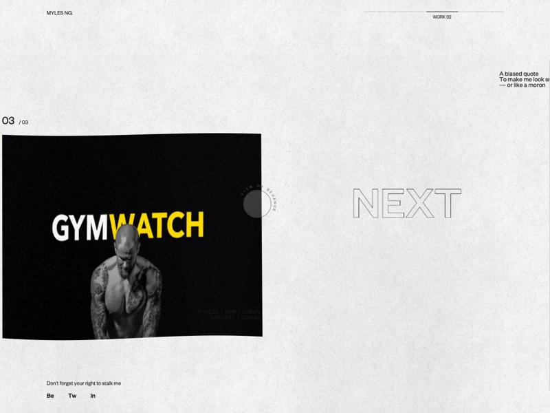 Myles Nguyen // Web & Interaction Designer