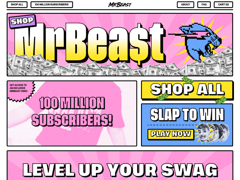 ShopMrBeast — Official MrBeast Merch